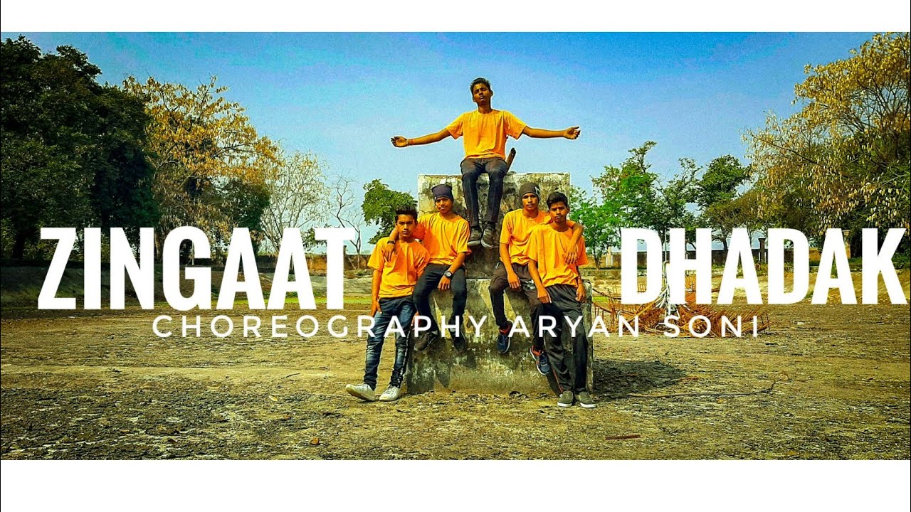 ZINGAAT - (DHADAK ) || DANCE VIDEO || CHOREOGRAPHY ARYAN SONI - YouTube