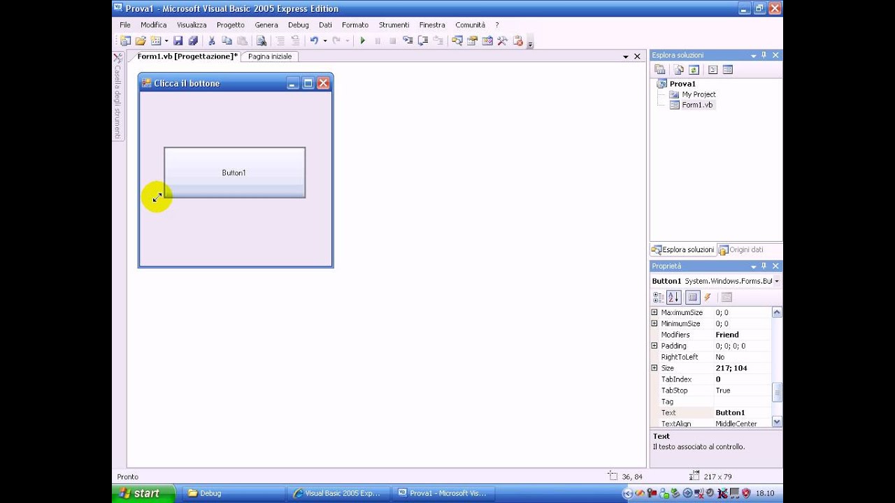 Tutorial 1 - VisualBasic - YouTube