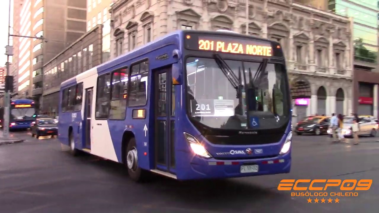 Marcopolo Torino Low Entry / Volvo / Subus [Linea 201] - YouTube