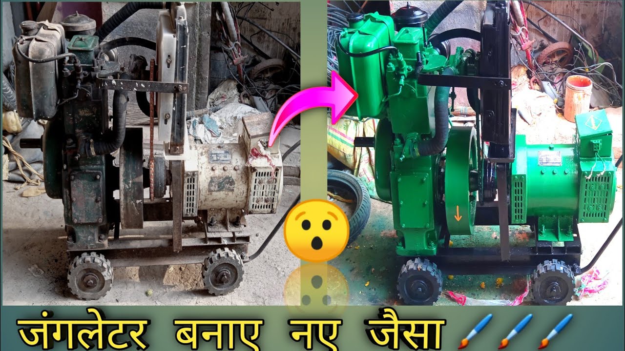 How To Paint Generator Into New... - YouTube