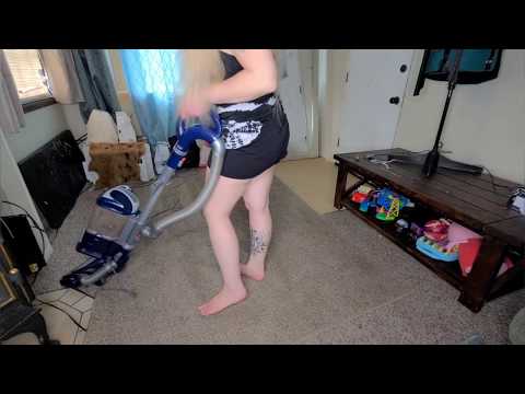 Vacuuming a requested video.