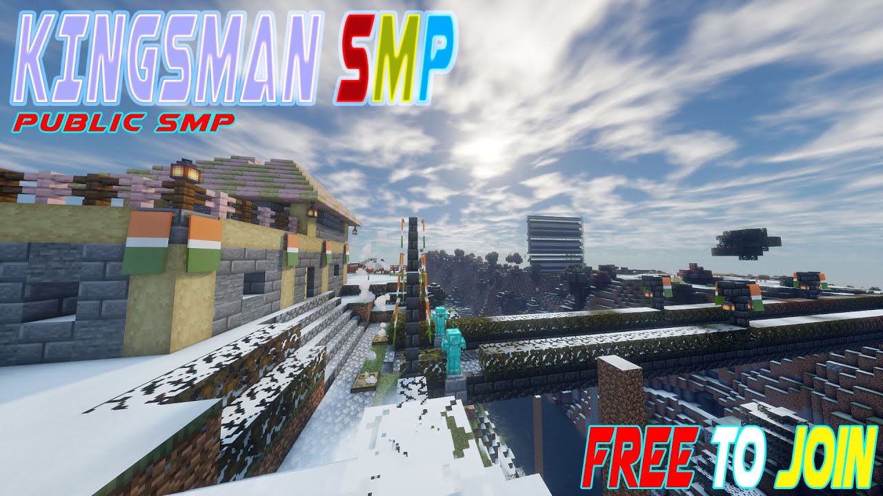 🔴Free To Join Minecraft SMP.... KINGSMAN SMP #53 - YouTube