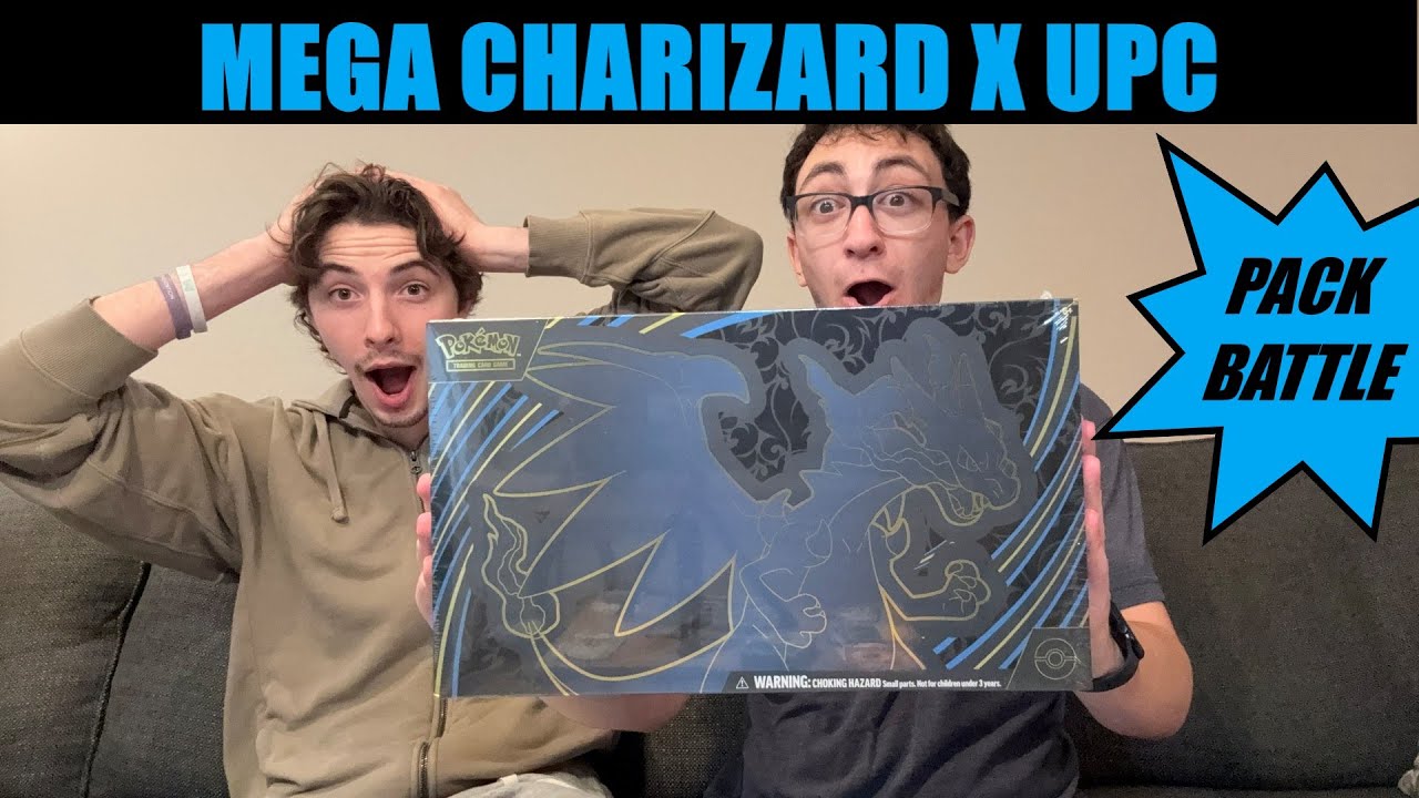 MEGA CHARIZARD UPC Opening! (Pack Battle) - YouTube