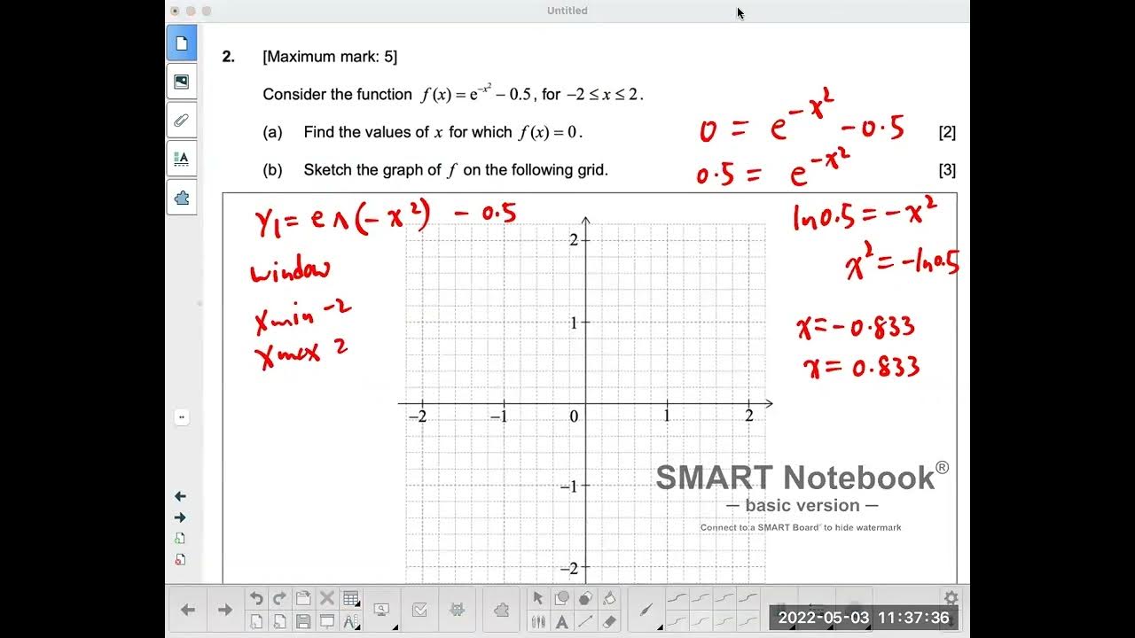 Nov21 IB Math AA SL Paper 2 #2 - YouTube