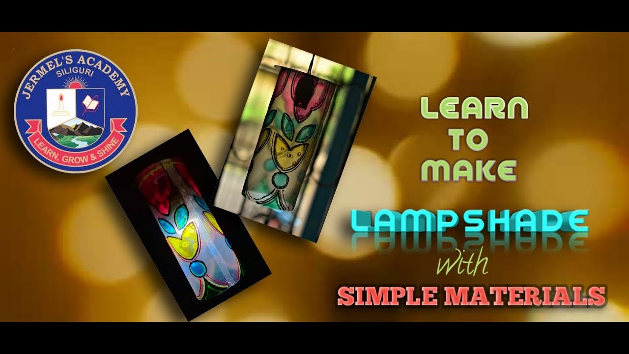 Easy craft || Lamp shade || DIY - YouTube
