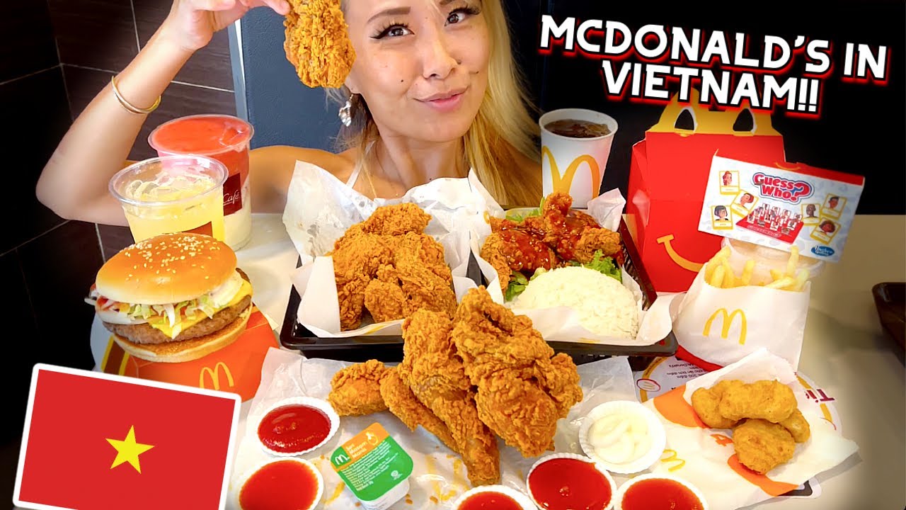 MCDONALD'S IN VIETNAM!! #RainaisCrazy - YouTube