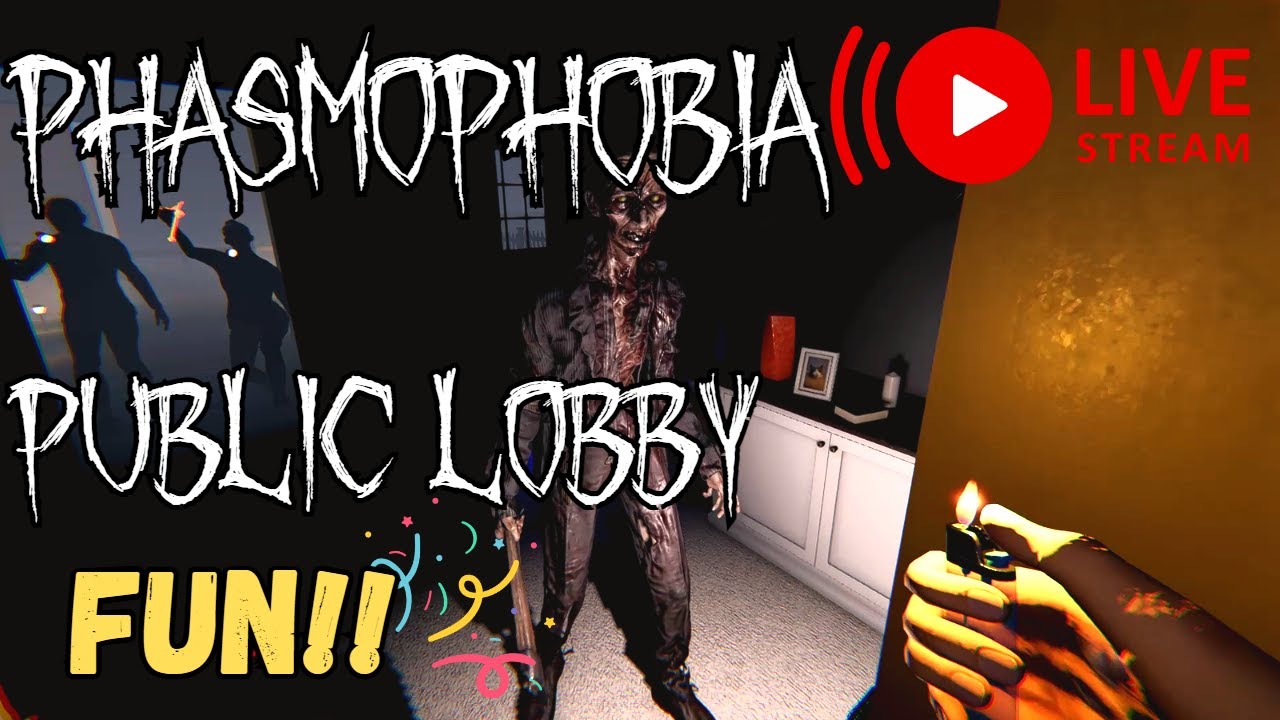 🔴Live - Phasmophobia Multiplayer - YouTube