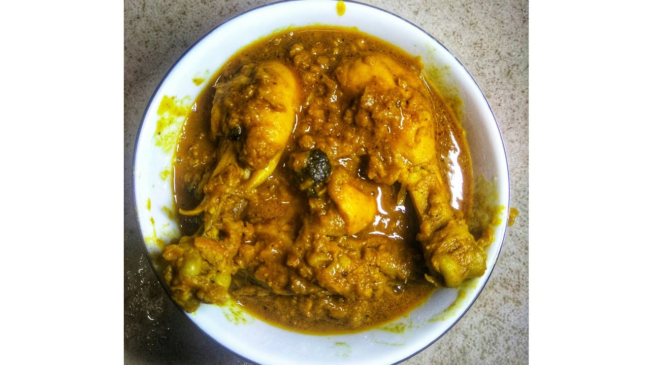 Chicken (Daal-murug) recipe | homemade chicken daal recipe - YouTube