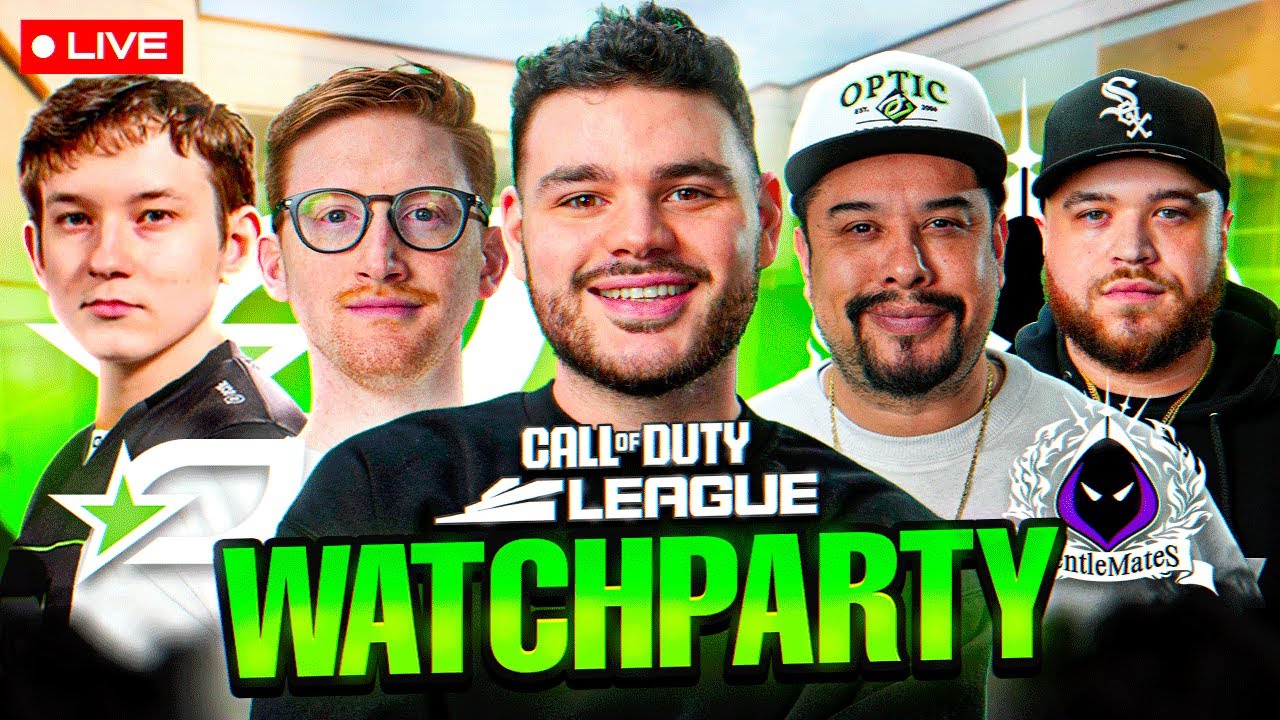 🔴LIVE - CDL WATCH PARTY!! OpTic TEXAS vs LAG M8s | CDL MAJOR IV WEEK 3 ...