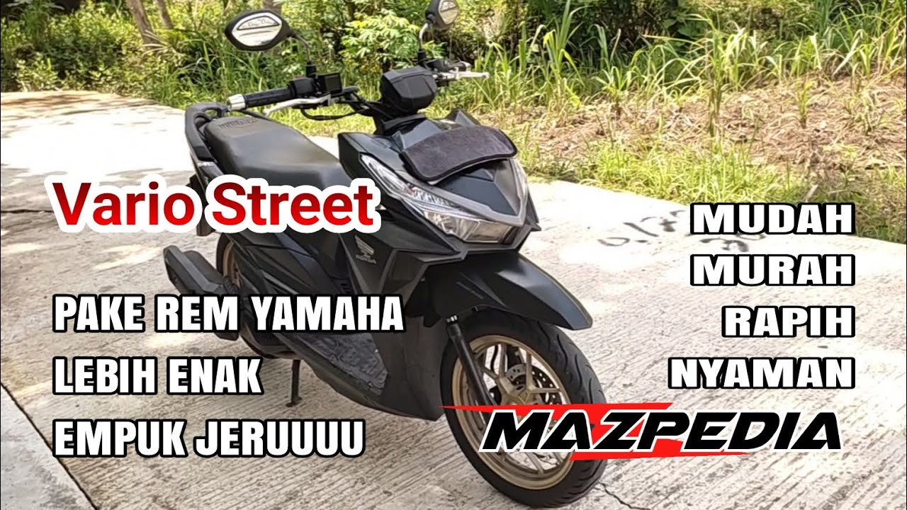 VARIO 150 STANG BEAT STREET.. CLICK 150i NAKED VERSION - YouTube