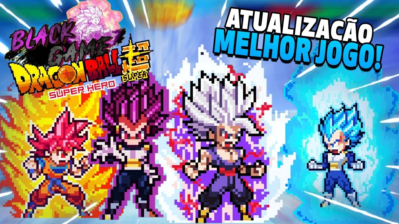 SAIU NOVA ATUALIZAÇÃO BLACK GAMER, NOVO GOHAN BEAST E VEGETA BLUE SWL ...