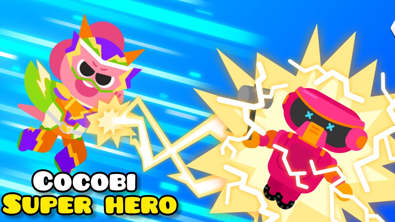 Cocobi Super Hero! Lightning Queen Coco vs Bosses 6 #cocobi - YouTube