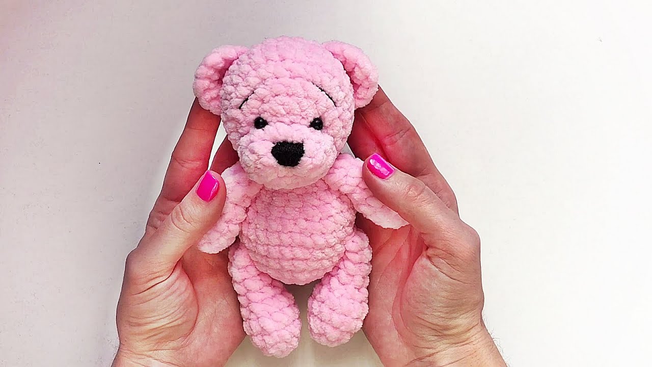 Crochet bear / Part 2 / My first one million views teddy bear / Crochet ...