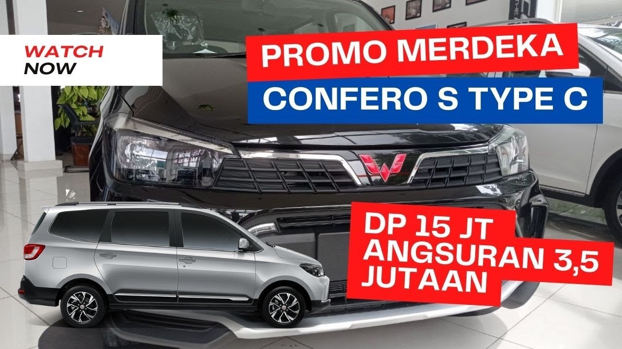 Bawa Pulang Mobil Wuling Confero S Type C 2023 Hanya Dengan 15 Juta Aja ...