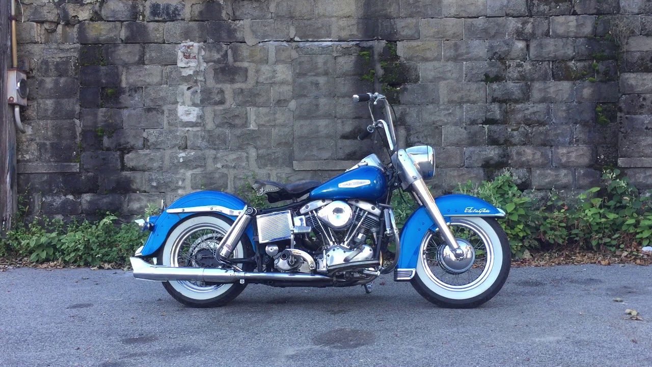 1967 Shovelhead Flh - YouTube