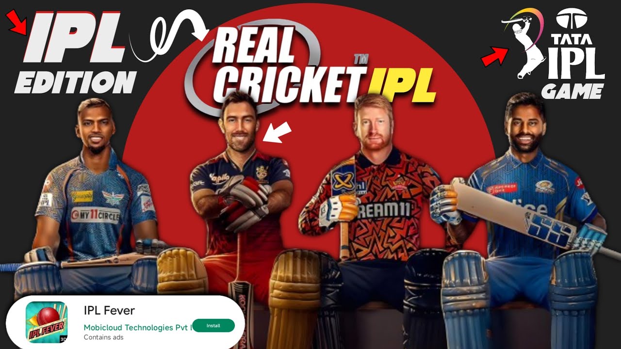 Real Cricket: IPL 'Edition' Game on Android | TATA IPL 2024 free! Real ...
