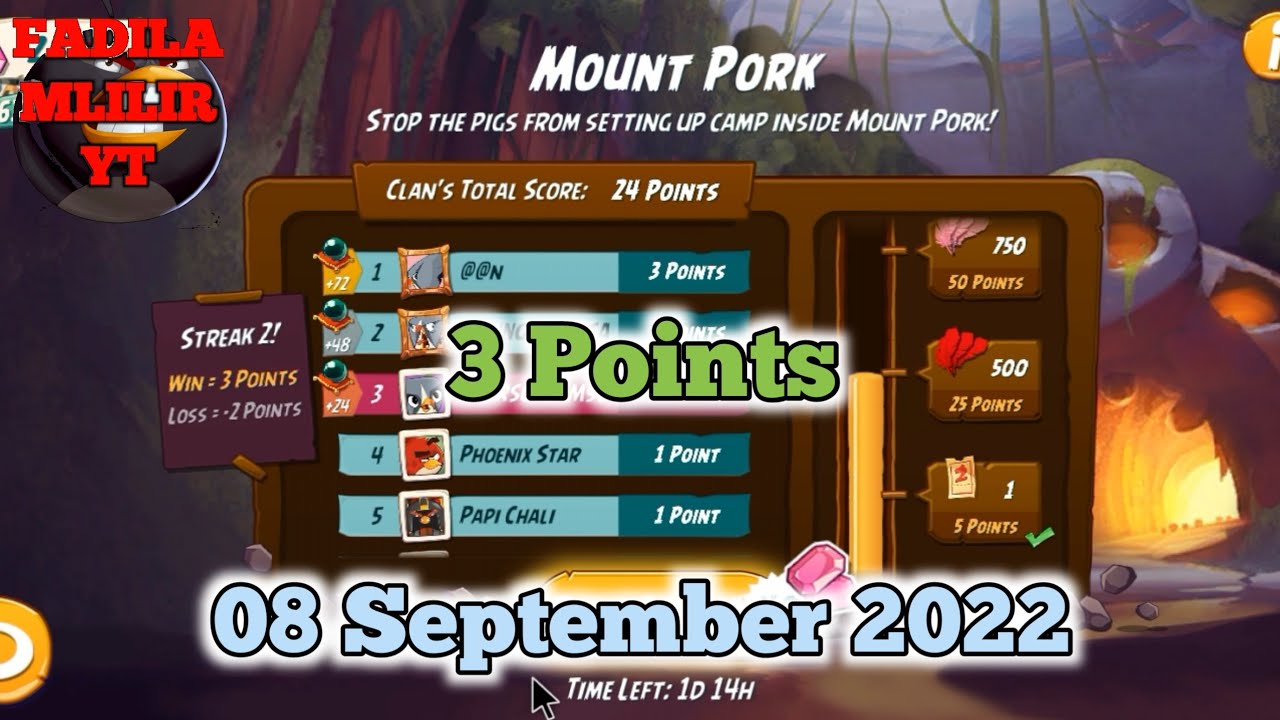 Angry Birds 2 - Clan Event: Mount Pork - YouTube