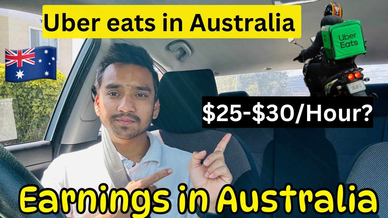 UBER EATS IN AUSTRALIA🇦🇺DELIVERY JOBS IN AUSTRALIA🇦🇺HOW MUCH DOLLAR YOU CAN EARN PER HOUR? - YouTube