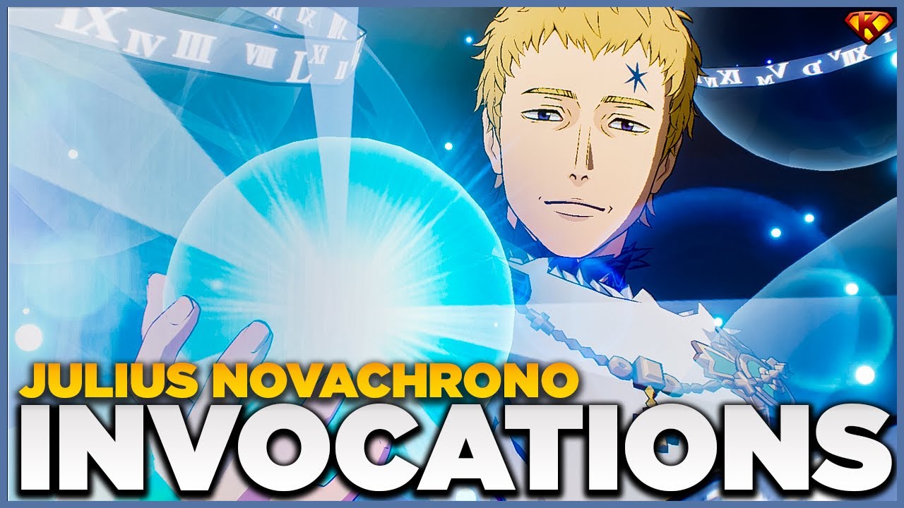 400 INVOCATIONS POUR JULIUS ! (J'ai craqué...) | Black Clover M - YouTube