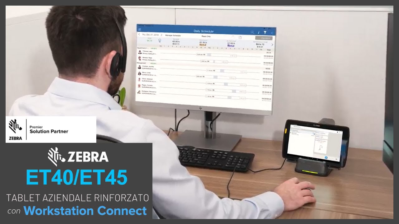 Migliora il tuo tablet aziendale Zebra con Workstation Connect - YouTube
