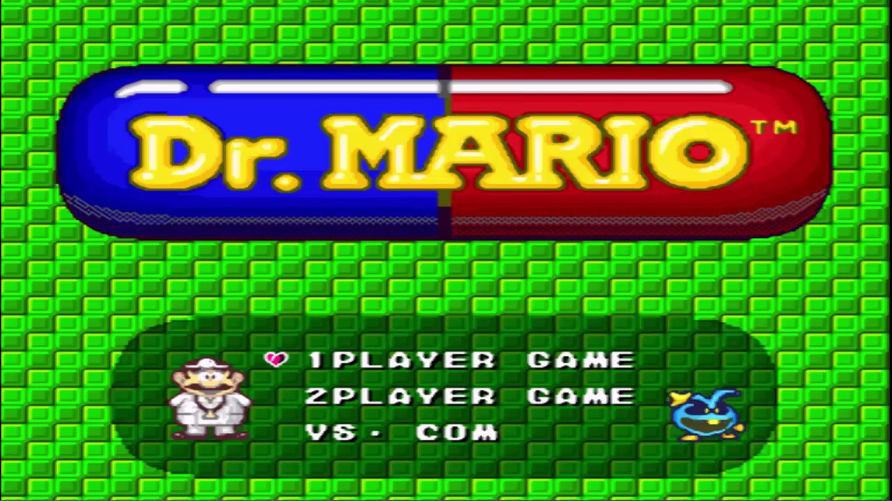 Dr. Mario & Tetris - (Dr. Mario Theme) Title Screen (SNES Soundtrack ...