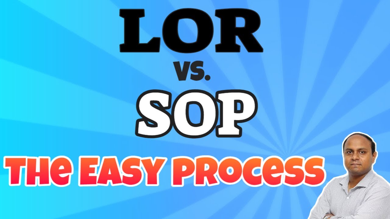 LOR & SOP-The Easy Process||SOP বনাম LOR- সহজ প্রক্রিয়া||SOP & LOR ...