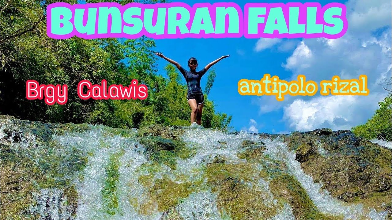Bunsuran Falls, brgy calawis, antipolo rizal - YouTube
