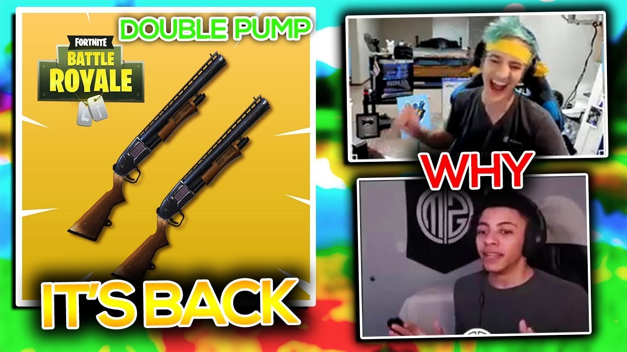 Ninja, Myth, and Others REACT To The RETURN of The DOUBLE PUMP (Daequan ...