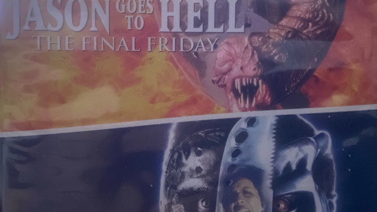 Jason Goes to Hell The Final Friday (1993)- Jason X (2002) DVD Unboxing ...