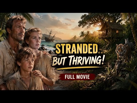 Swiss Family Robinson (1960) | Stranded on a Wild Island! Epic Survival Adventure | Full Movie HD 🔥