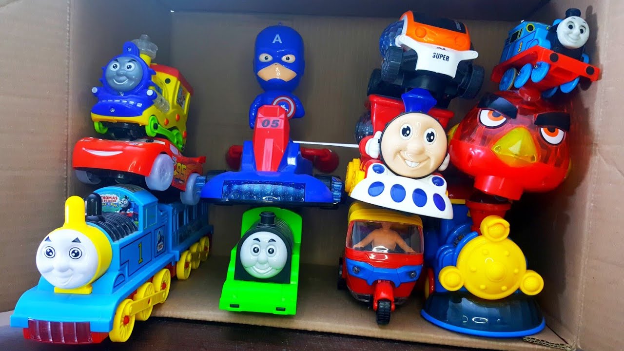 Thomas and friends toys trains come out of the Box,Kereta thomas,Thomas ...