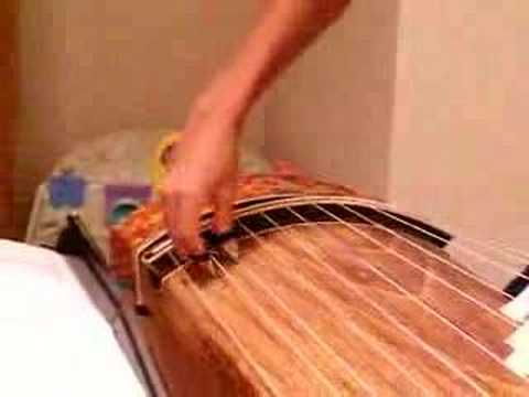 Japanese Koto practice - YouTube