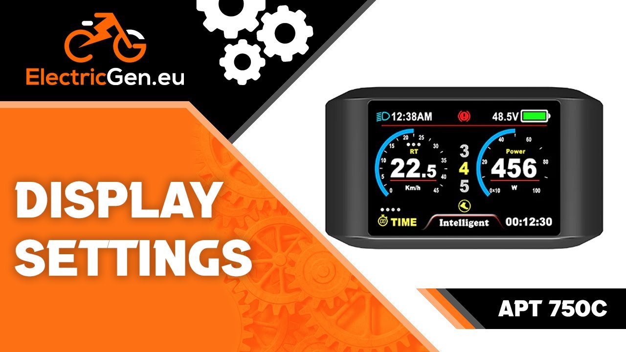 APT 750C display assist levels settings - Electric Gen - YouTube