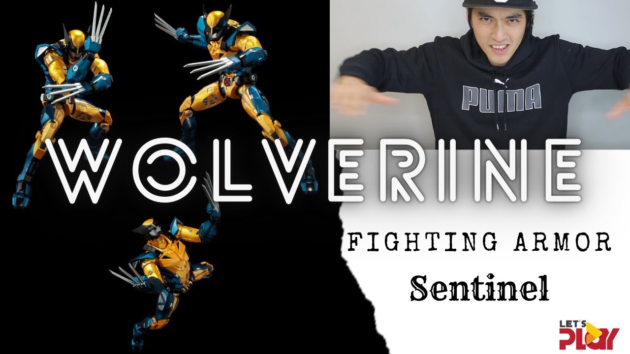 Review Toys marvel X-men Wolverine Sentinel Fighting Armor - YouTube