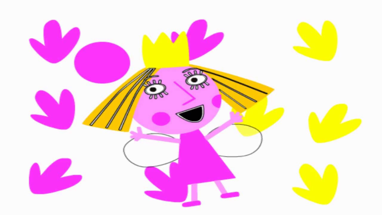 How To Draw Princess Holly From Ben And Holly's Little Kingdom Episodes ...