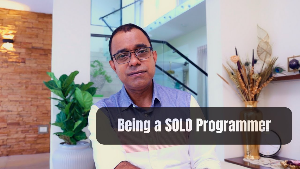 Being a SOLO Programmer | My Take - YouTube
