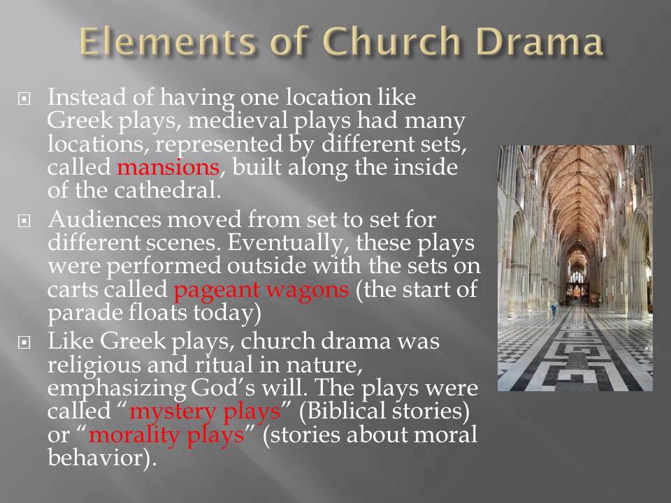 Medieval Theatre - YouTube