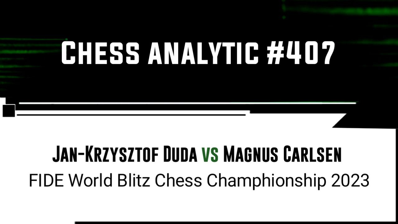 Jan-Krzysztof Duda vs Magnus Carlsen || FIDE World Blitz Chess Champhionship, 2023 - YouTube