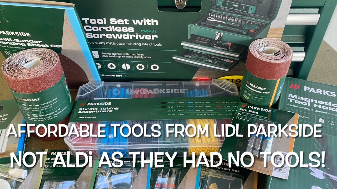 Affordable bargain tools from Parkside Lidl & (not!) Aldi | Aldi had no ...