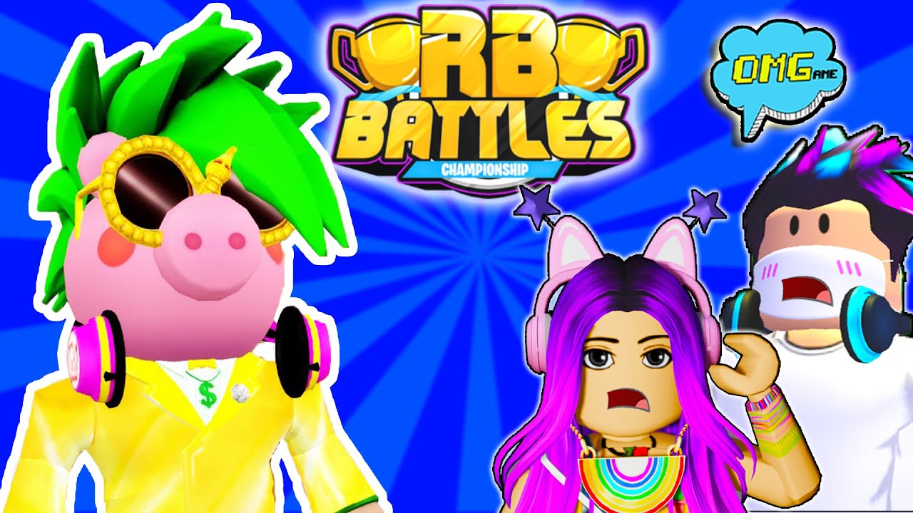 PIGGY RB Battles Championships on Roblox! como conseguir el emblema ...