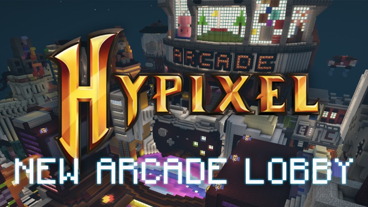 There's a 'NEW' Hypixel Arcade Lobby! - YouTube