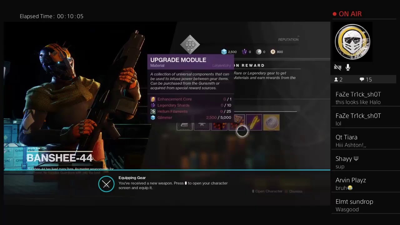 LIVE STREAM//DESTINY 2// GAMER GIRL// VIBE - YouTube