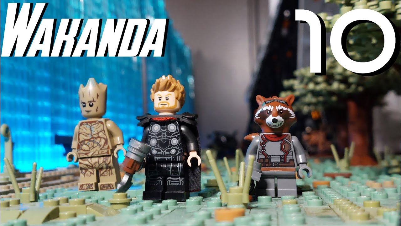 Building Wakanda in LEGO - Week 10 | Trees and New Crater - YouTube