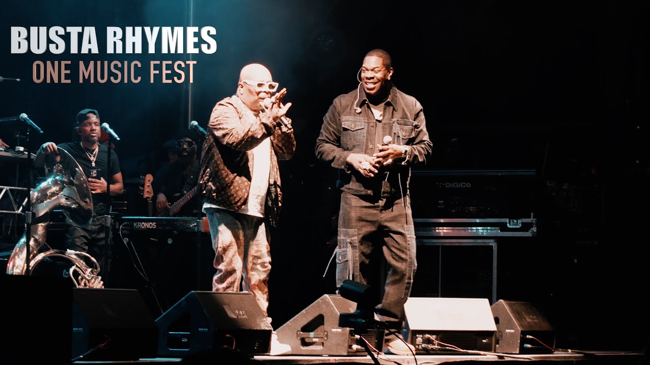 Busta Rhymes Performs at One Music Fest with The Roots - YouTube