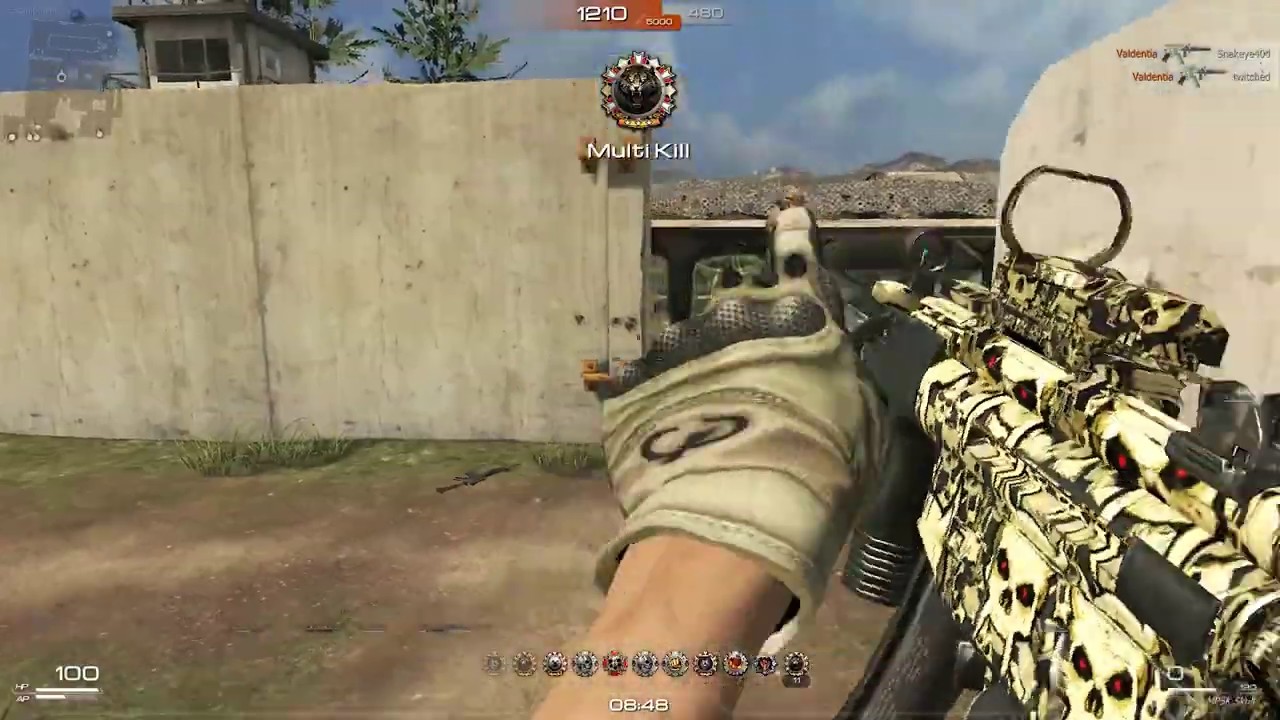 Soldier Front 2 - 2014 Gameplay MP5K Skull Montage - YouTube