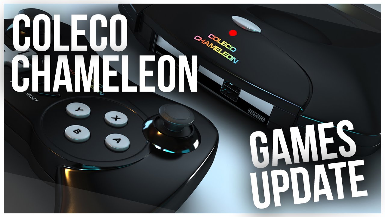 Coleco Chameleon GAMES LIST TBA! #cartridgecomeback - YouTube