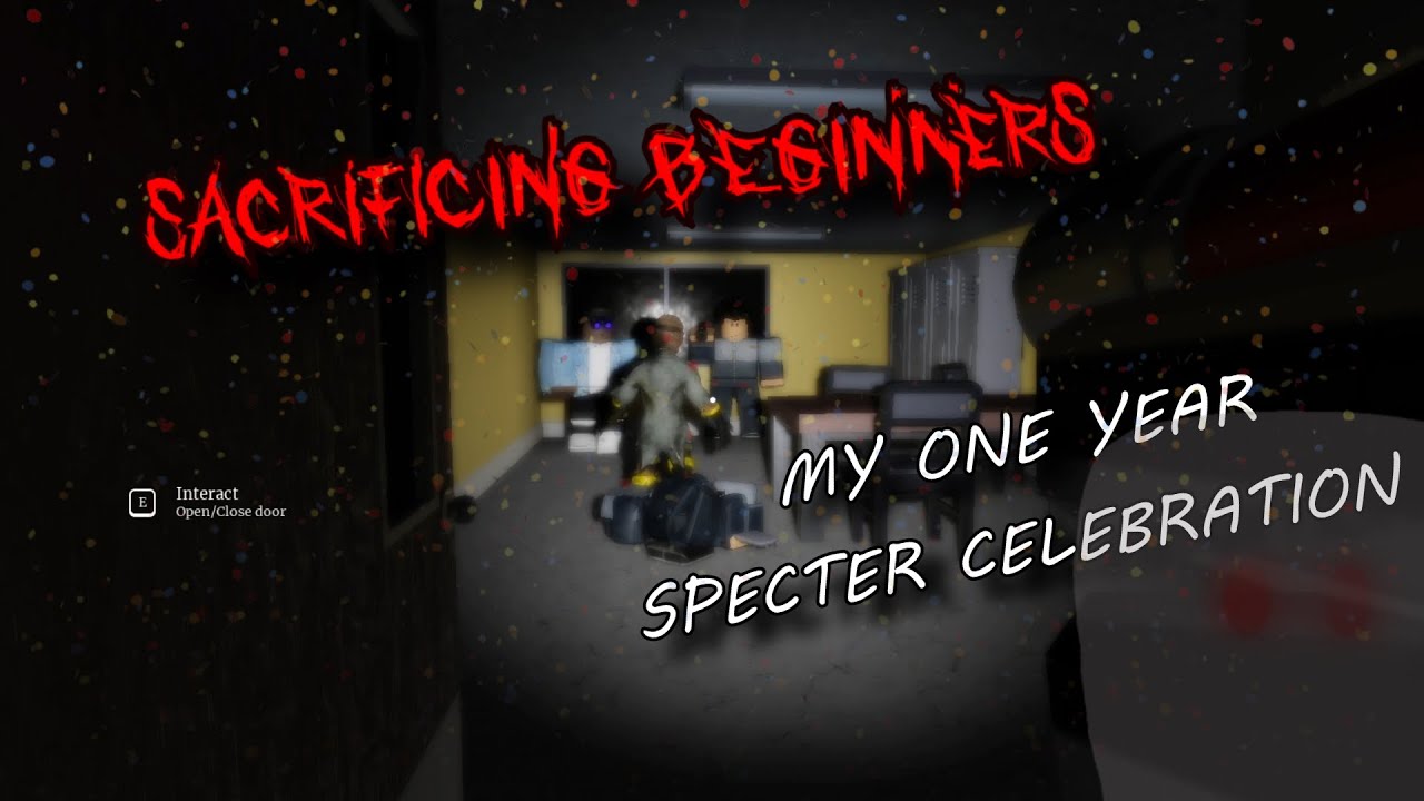 SACRIFICING BEGINNERS to celebrate my ONE YEAR Specter Anniversary ...