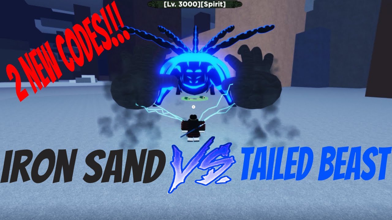 (2 NEW CODES) BEST KG FOR KILLING TAILED BEAST? IRON SAND VS TAILED ...