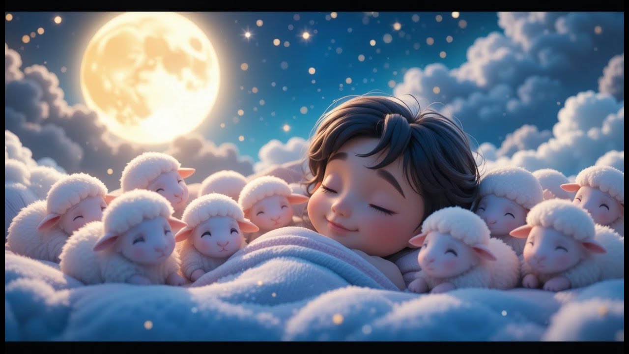 Let’s Count Sheep and Fall Asleep Rhyme Song | Popular Nursery Rhyme ...