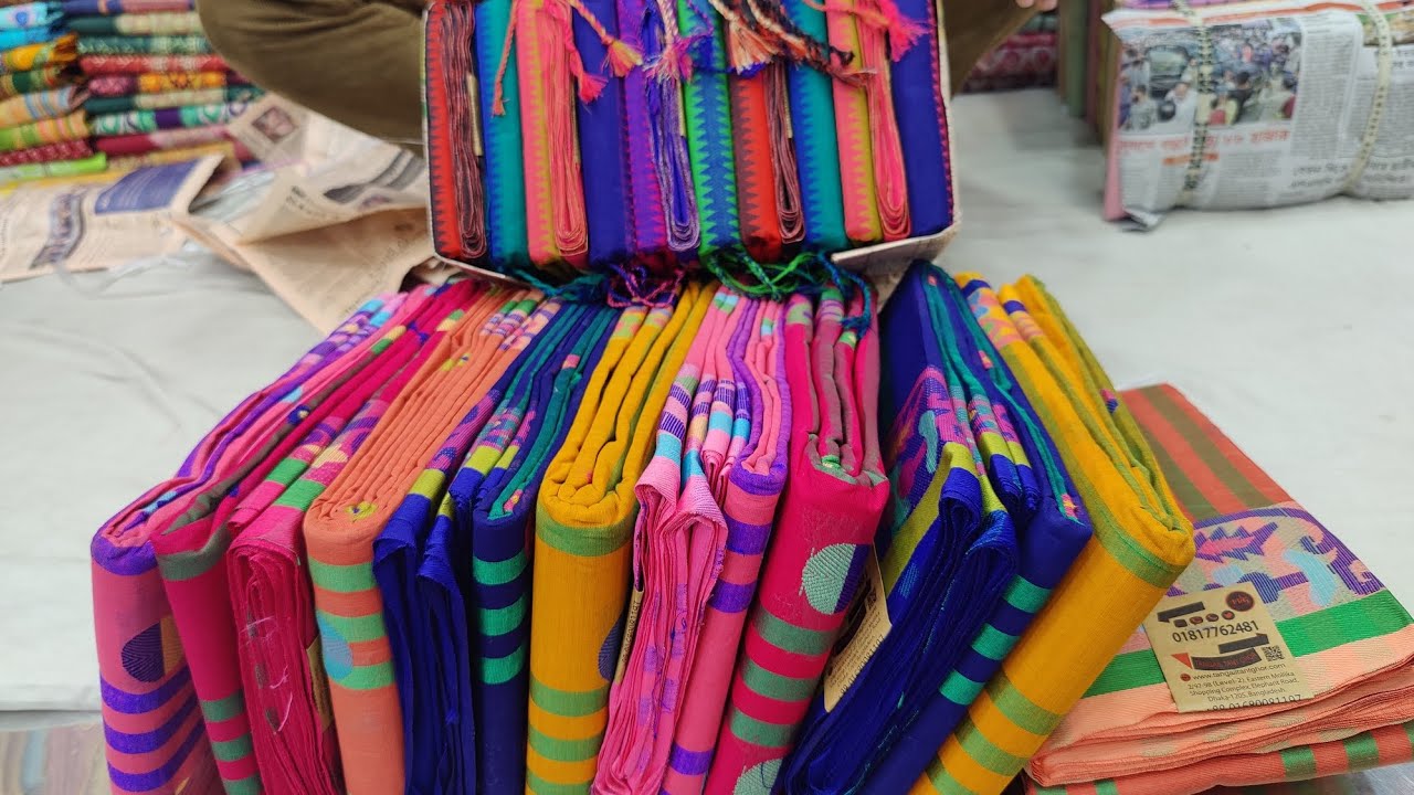 Tangail tant sharee beautiful eid gift item.#shree #eidspecial #eidgift ...